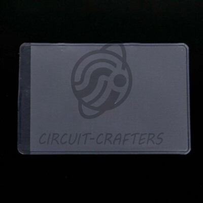 10PCS Soft Clear Plastic Card Sleeves Protectors for ID Cards | eBay