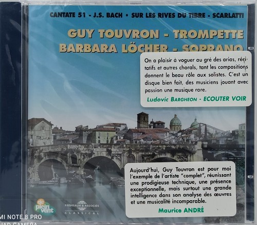 CD GUY TOUVRON & BARBARA LOCHER - BACH CANTATE 51 neuf sous blister | eBay