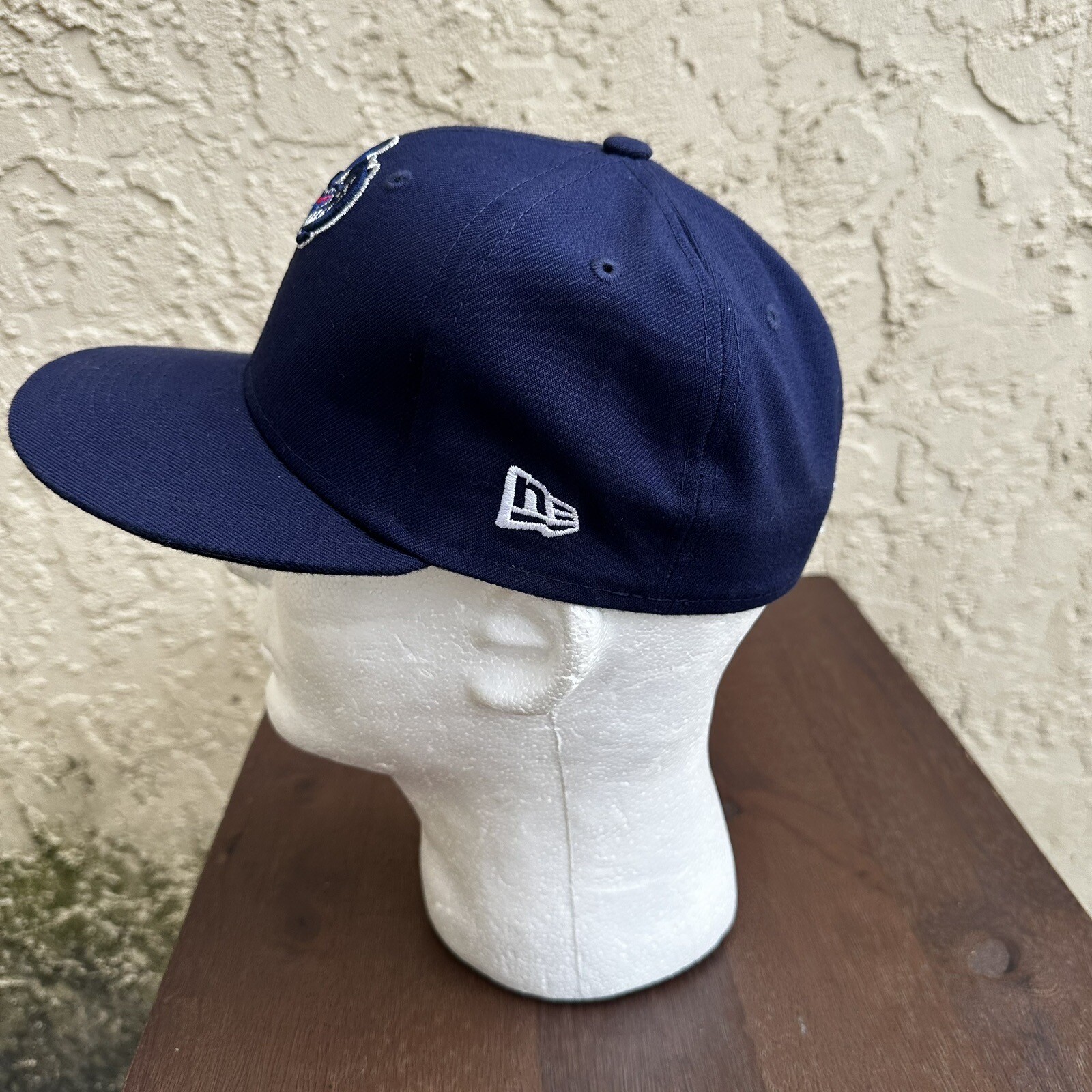 New Era Pensacola Blue Wahoos Cap Hat Mens 7 1/8 Blue MiLB Baseball ...