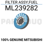 ML239282 Genuine Mitsubishi FILTER ASSY,FUEL | eBay