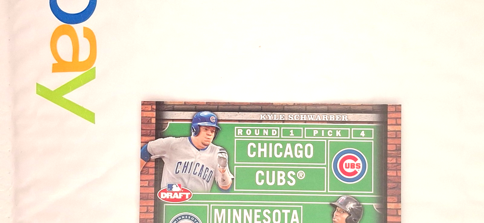 2014 Topps Round 1 Kyle Schwarber & Nick Gordon - Card # DD 56 - NRMNT ...