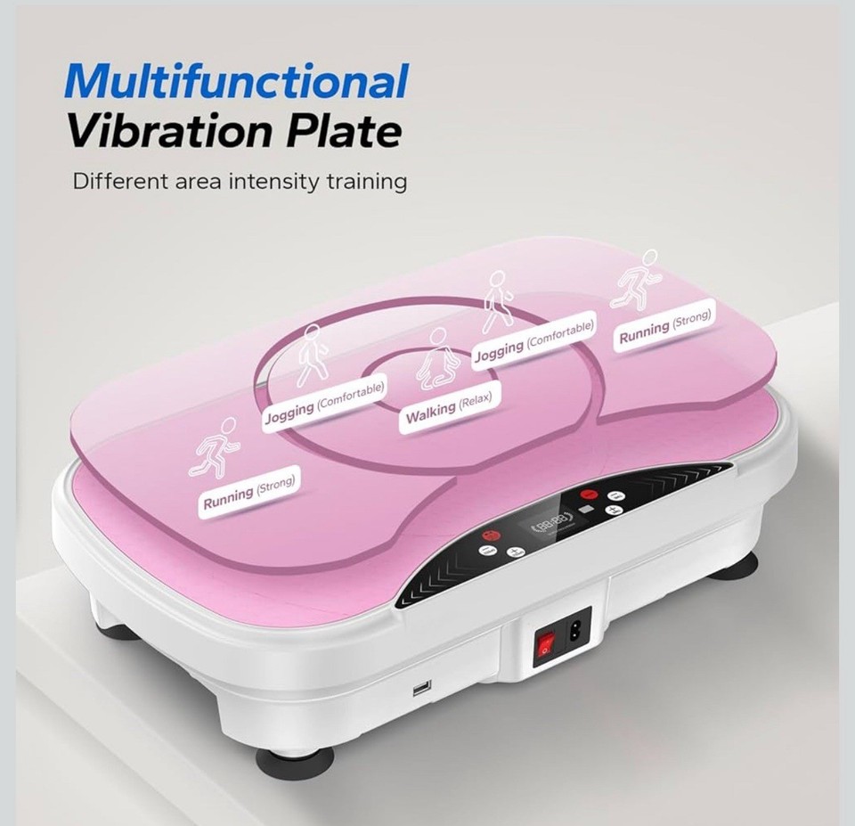 MERACH Vibration Plate Whole Body Workout Power Exercise Machine ...