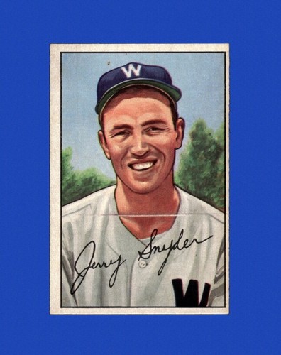 1952 Bowman Set-Break #246 Jerry Snyder EX-EXMINT *GMCARDS* | eBay