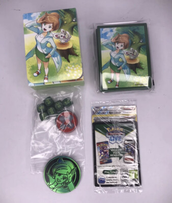 Pokemon Professor's Research swsh152 Juniper Deck Box Sleeves Promo ...