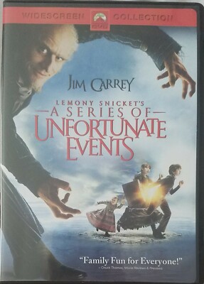 Lemony Snicket's a Series of Unfortunate Events (DVD, Widescreen ...