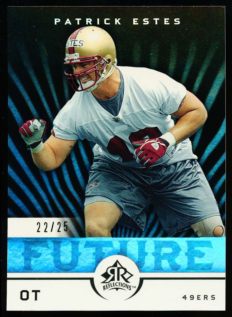 Patrick Estes 2005 Upper Deck Reflections Black Card# 224 RC 22/25 | eBay