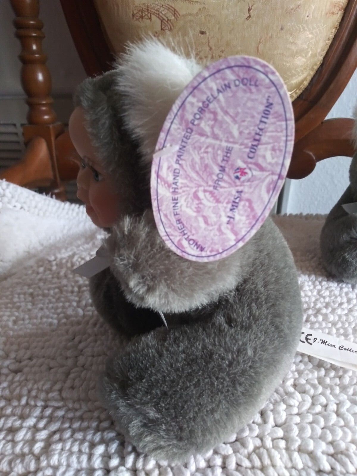 J. Misa Collection Porcelain Face Doll Koala Bear Animal Costume ...