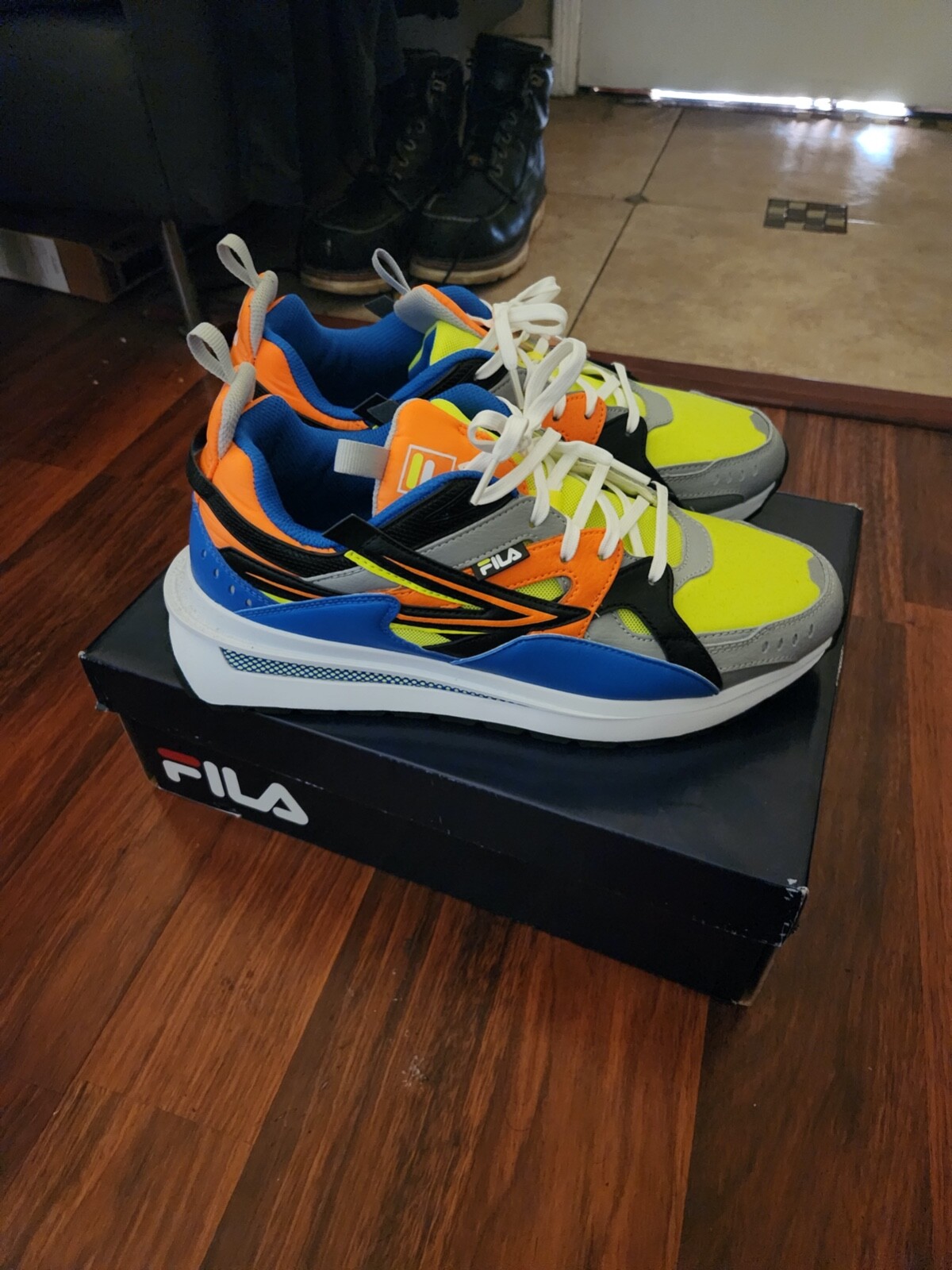 6 Pairs of Jordan, Converse, New Balance, & Fila - FR… - Gem