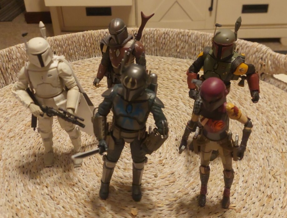 Loose Star Wars Black Series 6 inch Death Watch Mandalorian Army Lot ...
