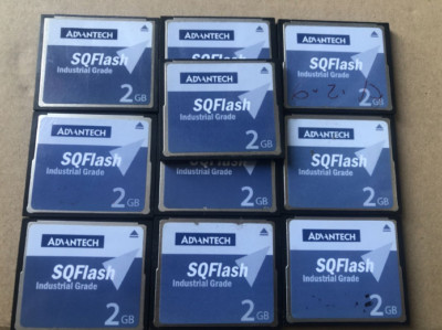 10PCS Advantech SQFlash Industrial Grade Compact Flash 2GB CF CARD ...