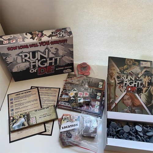 Complete! Run Fight or Die Board Game | eBay
