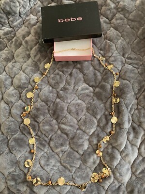 Bebe Gold Plated Silver Necklace and/or Waist Chain | eBay