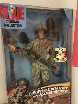 Vintage 1999 GI Joe Classic Collection WWII U.S. Infantry With ...