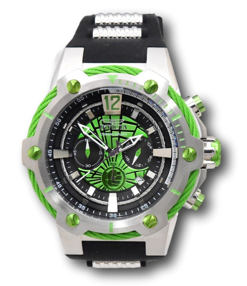 Invicta Marvel The Hulk Men's 53mm Limited Edition Chronograph Watch ...