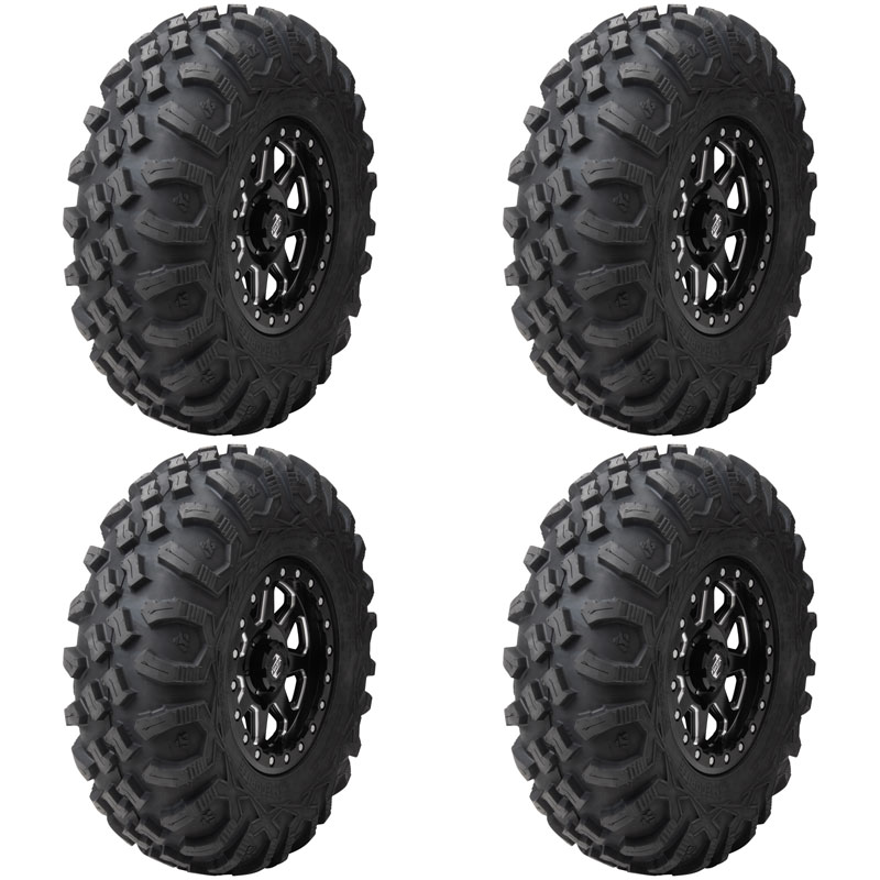 (4 Pack) Tusk Megabite Radial Tire 28x10-15 For TEXTRON STAMPEDE 4 2018 ...