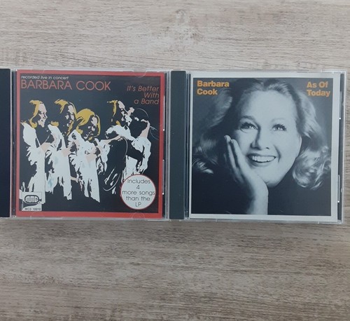 Barbara Cook CD Lot of 2 It's Better With A Band As Of Today | eBay