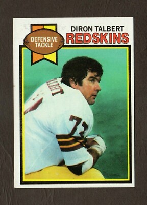 1979 Topps Football Card #416 Diron Talbert - Washington Redskins | eBay