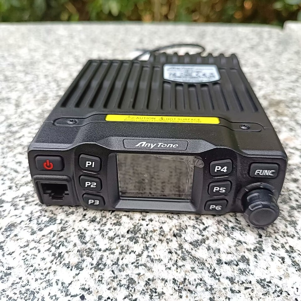 AnyTone AT-778UV Dual Band Mobile Radio VHF/UHF 25W 2 Way Radio with ...