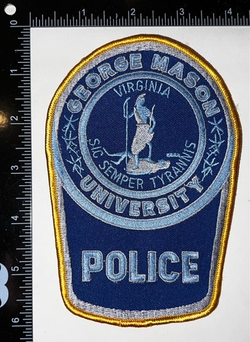 VINTAGE GMU George Mason University Police Virginia VA Patch | eBay