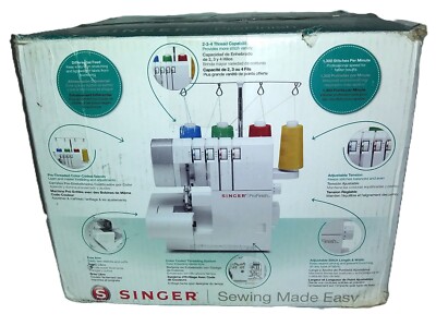 Singer ProFinish 14CG754 OverLock Serger Machine IOB, with Manual ...