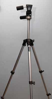 Manfrotto Bogen 3030 3-Way Head + Manfrotto 3001 Tripod Aluminum — "No ...
