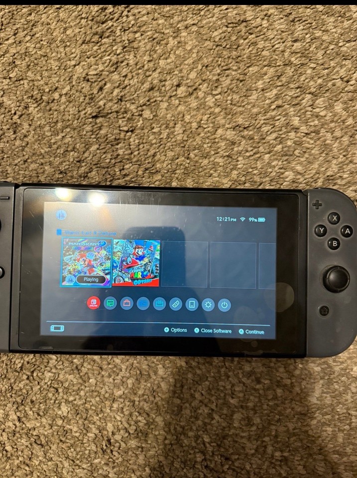 Nintendo Switch Handheld Console - Black Joy-Cons (Great Condition ...