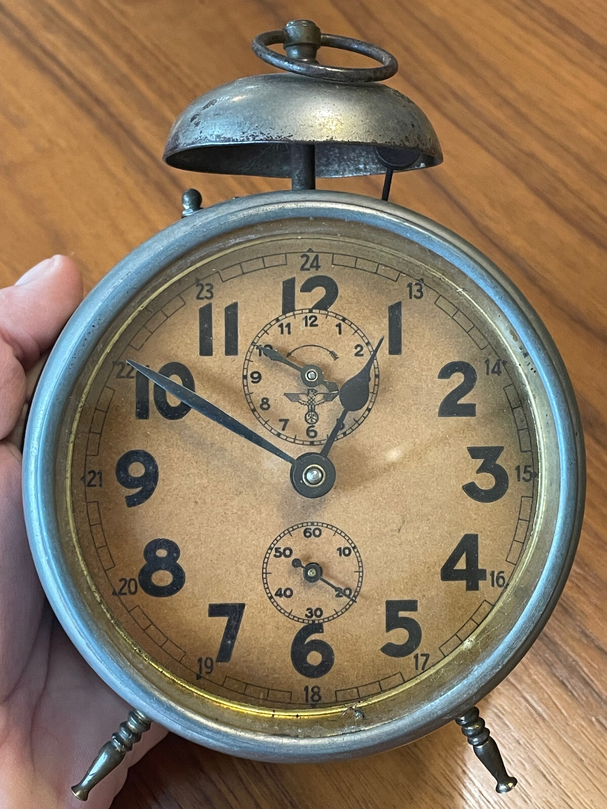 Antique/Vintage Alarm Clock - FMS, Made in Germany | eBay