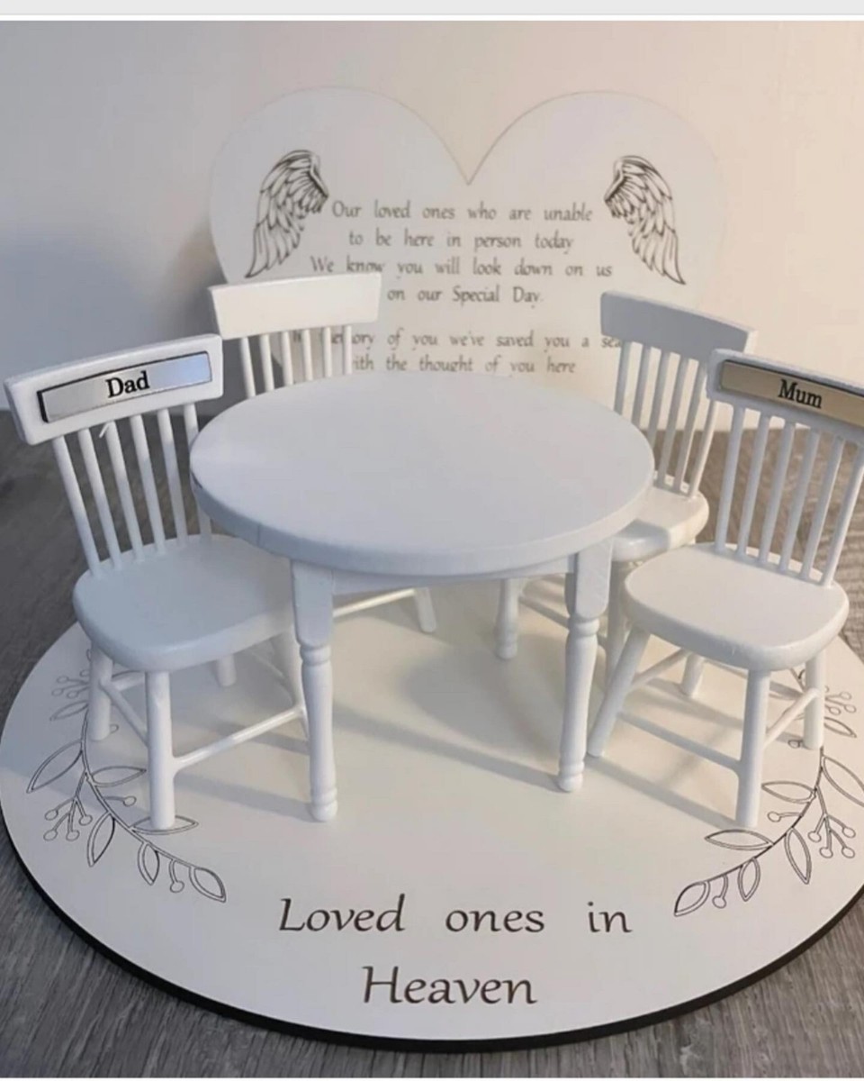 Heaven Table At Wedding Picture Perfect Blooms, Classic Colored