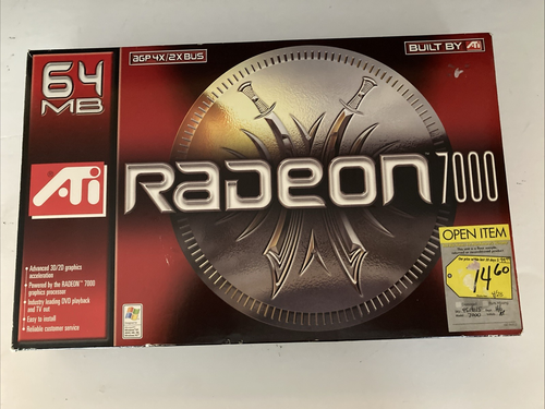 ATi All in Wonder Radeon 7000 64MB AGP Single Pre-Owned | eBay