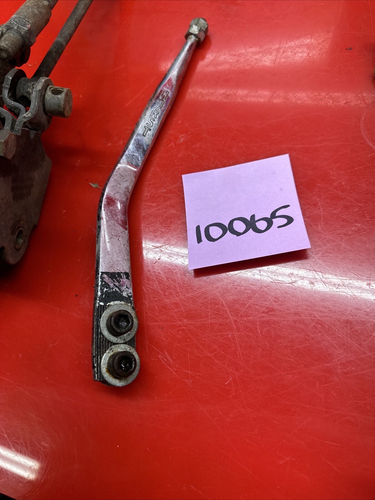 HURST 4 SPEED SHIFTER LINKAGE ROD Muncie Saginaw Chevy Camaro Chevelle ...