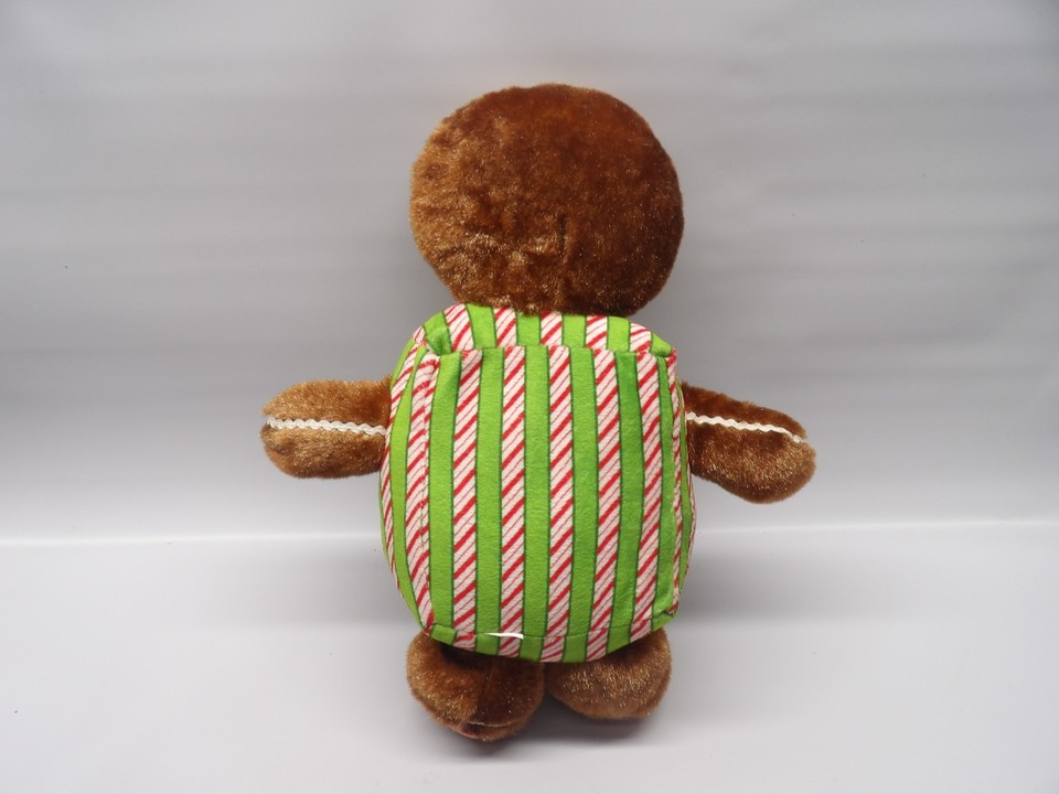 17” SUGARLOAF PEPPERMINT BROWN GINGERBREAD MAN CHRISTMAS PLUSH | eBay