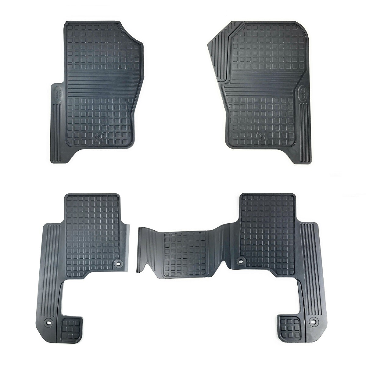 2008-2012 Land Rover LR3 LR4 Heavy Duty Rubber Floor Mat Set Genuine ...