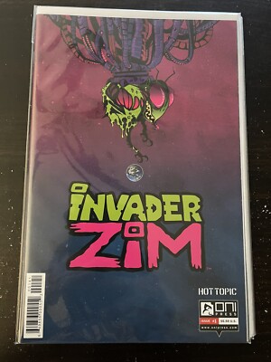 INVADER ZIM #1 & #2 HOT TOPIC EXCLUSIVE VARIANT COVER ONI PRESS | eBay