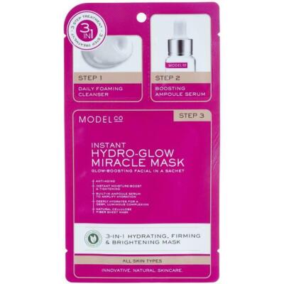 5 x ModelCo Instant Hydro Glow Miracle Face Mask | eBay Australia