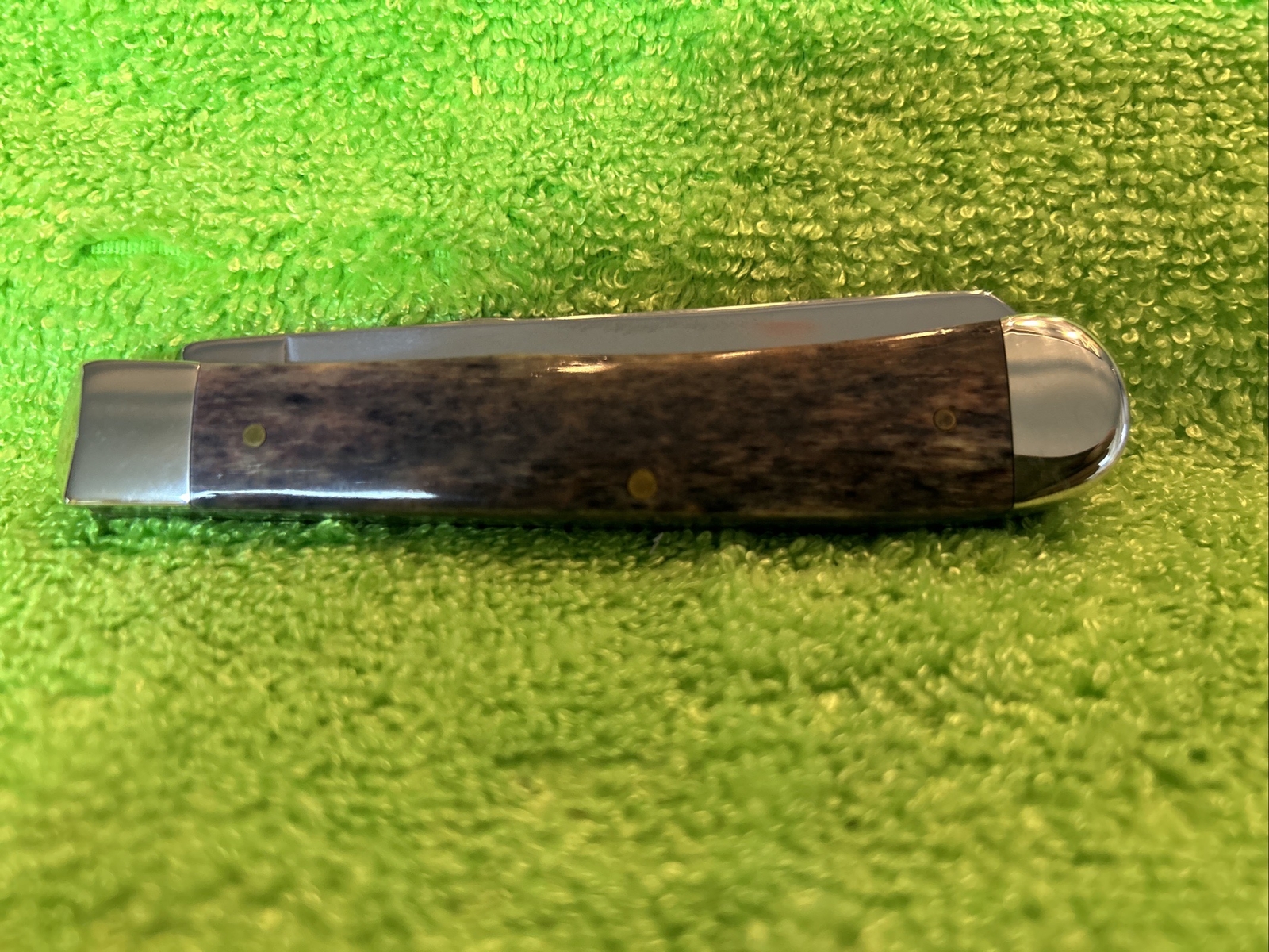 Vintage 1998 Case Appaloosa Bone Trapper Knife - La Paz County Sheriff ...