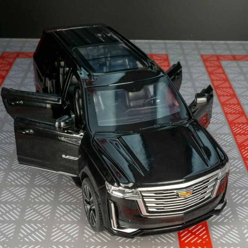 1:32 Cadillac Escalade SUV Diecast Model Car Toy Collection Light Toy ...