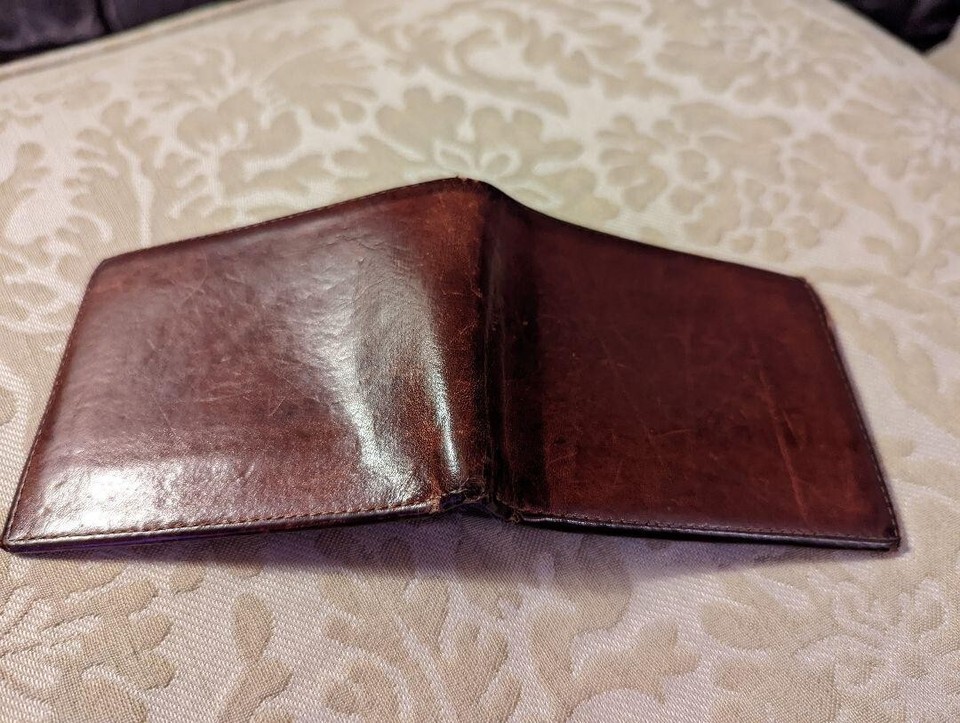 Hartmann Leather Bifold Wallet card pocket color Brown fashion goods ...