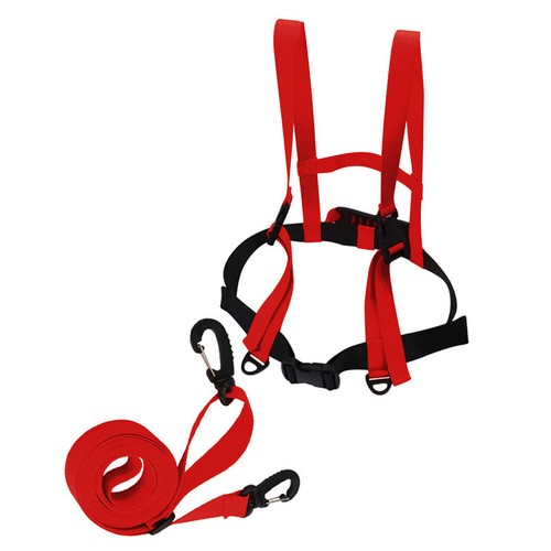 Kids Ski Training Belt Safety Traction Rope Skiing Anti-Fall Strap (Red ...