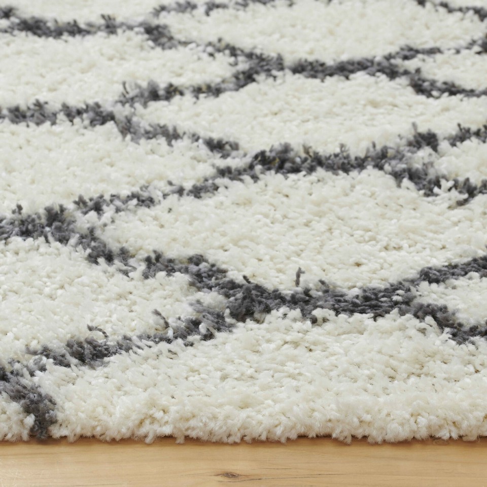 Small Large Shaggy Rugs Warm Non Shed Transitional Living Room Rugs ...