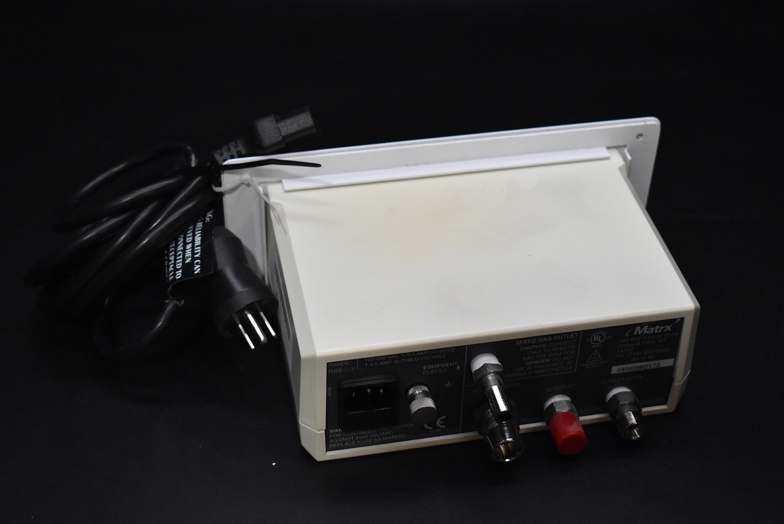 Matrx Digital MDM 1st Gen N20 Flowmeter Dental Nitrous N2O Sedation ...