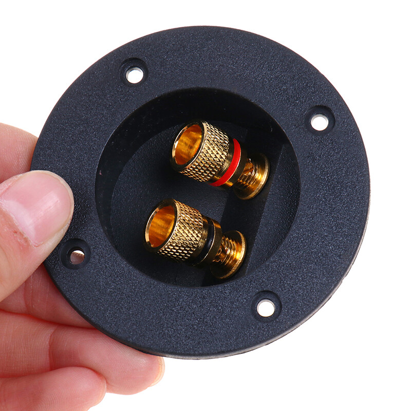 Speaker Terminal Cup Round Spring Cup Subwoofer Plug Car Stereo ...