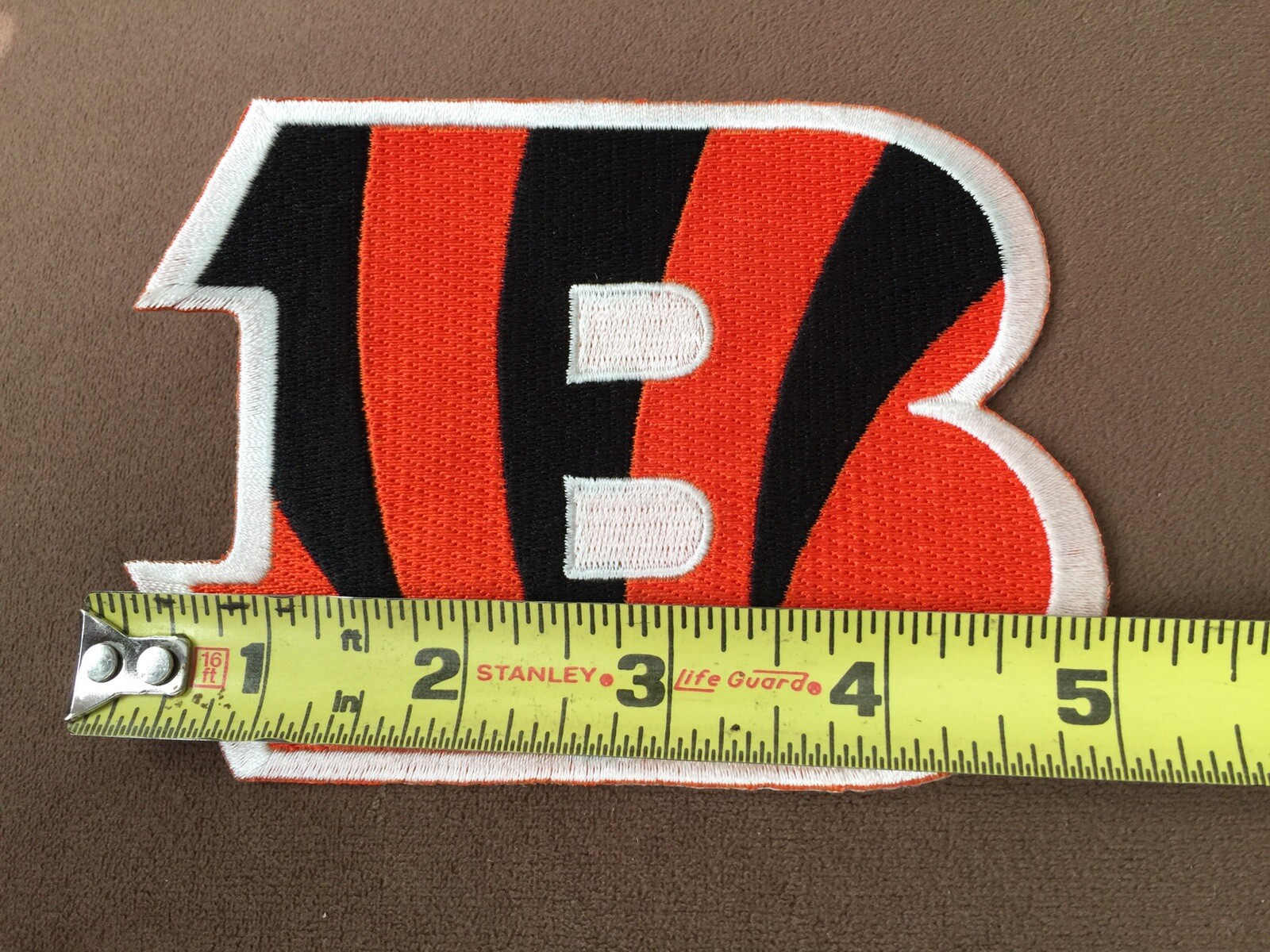 Cincinnati Bengals Patch Iron-On / Size: 5” x 3.5” | eBay