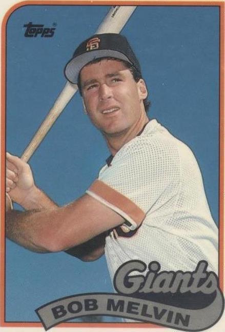 1989 Topps - Bob Melvin #329 Collector's Edition (Tiffany) for sale ...