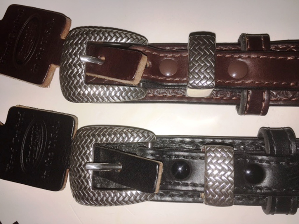 Gingerich Leather Men's Western Ranger Belt ~ MANY SIZES ~ MADE IN THE ...