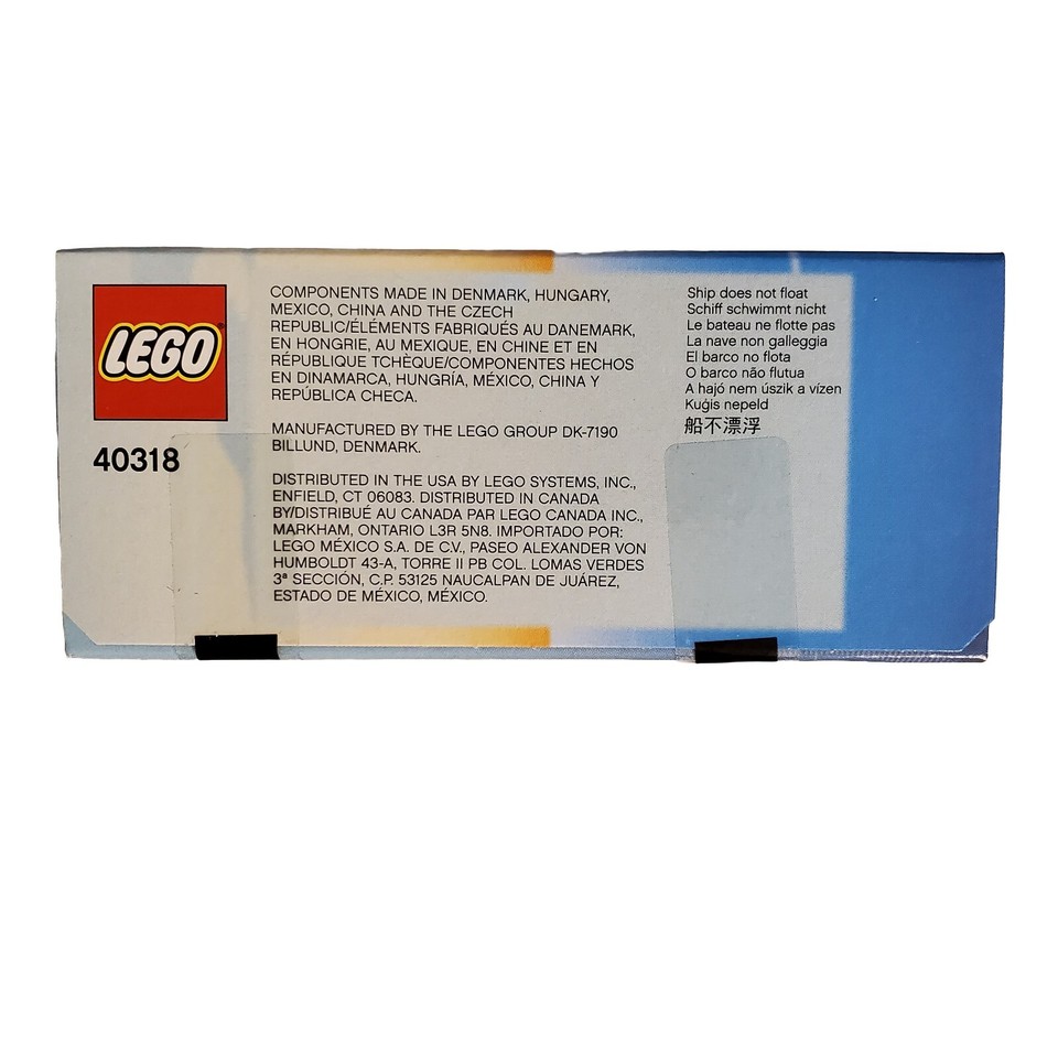 Rare LEGO 40318 MSC Cruise Ship Exclusive Set Brand New Sealed Box. | eBay