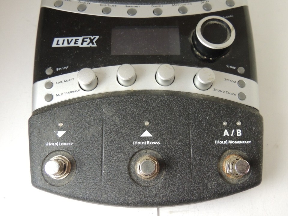 Digitech Vocalist Live FX Vocal Effects Pedal Harmonizer Processor VLFX | eBay