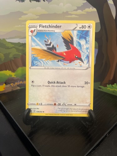 Fletchinder 139/203 - Evolving Skies - Uncommon - Pokemon Card TCG - LP ...