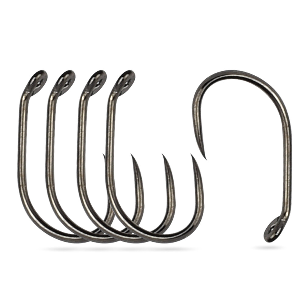 MUUNN 400Pcs Fly Fishing Hooks for Fly Tying Barbless Nymph Jig Fly ...
