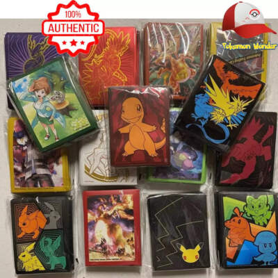 Lot of 10x Pokemon TCG Deck SLEEVES (65Ct) | eBay