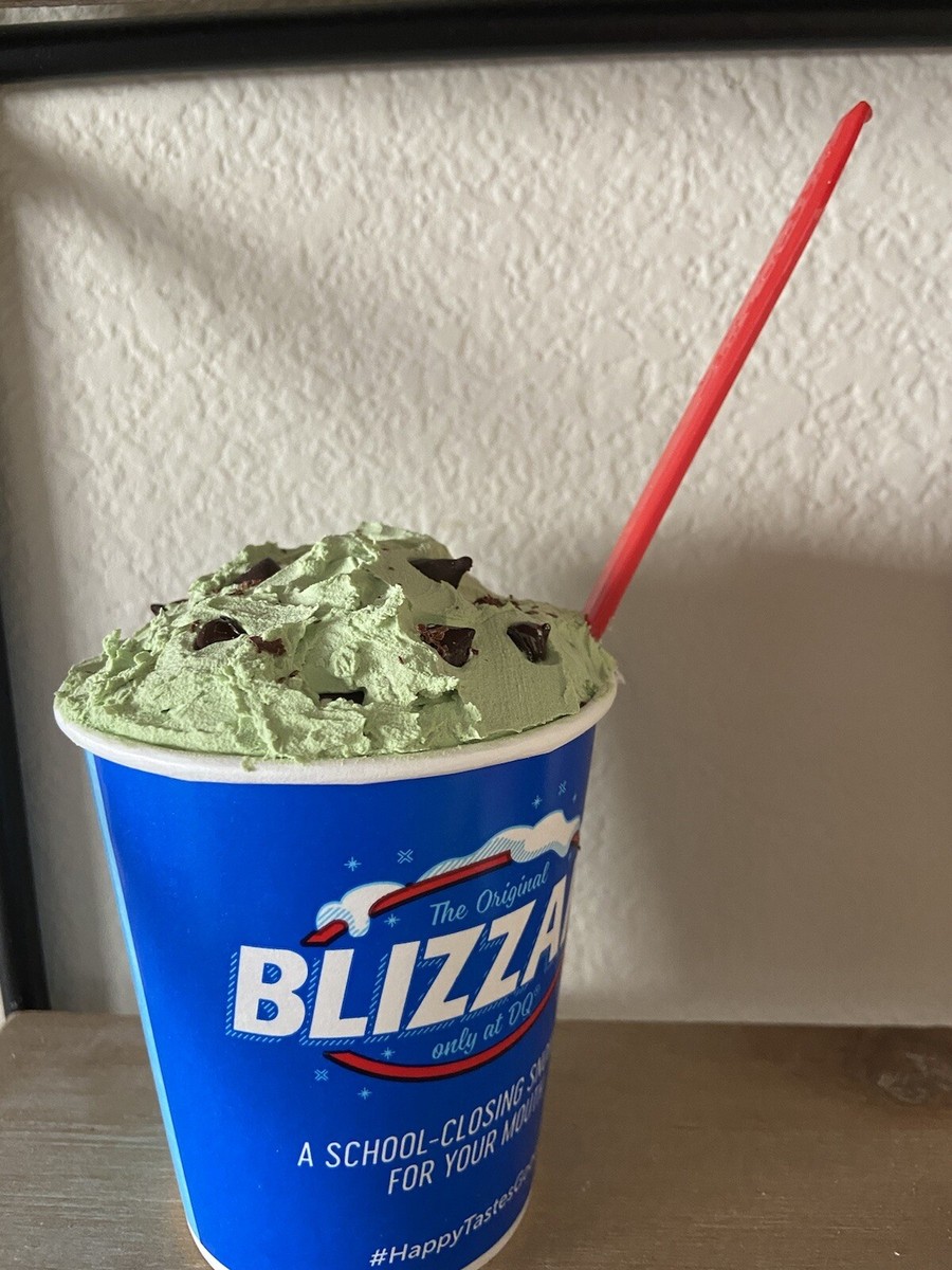 Dairy Queen Mint Oreo Blizzard